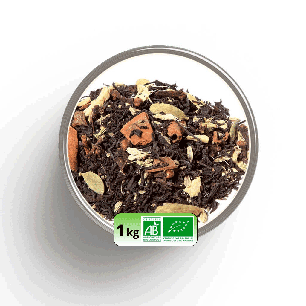 Organic Chai Chai-black tea blends in bulk - Thés Direct : Wholesaler ...